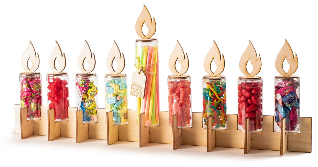 Chanuka Menorah | Chocolate Decor