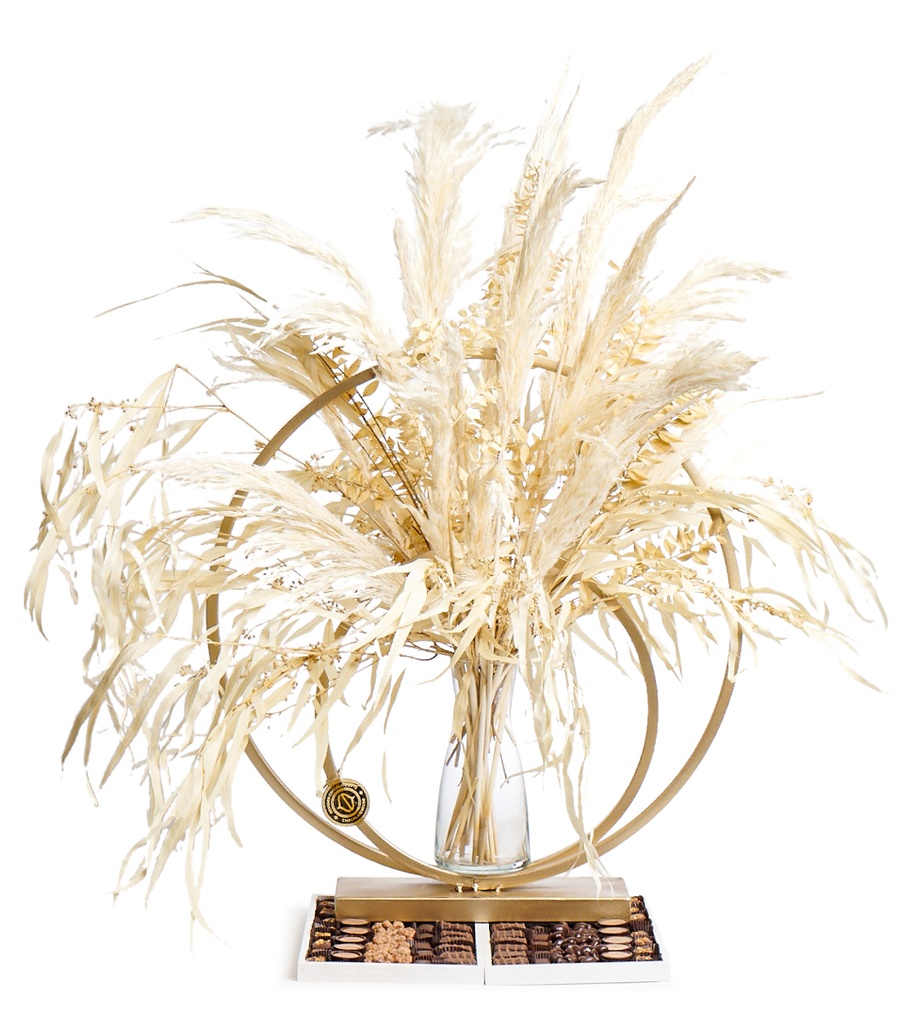 Double Gold Ring | Chocolate Decor